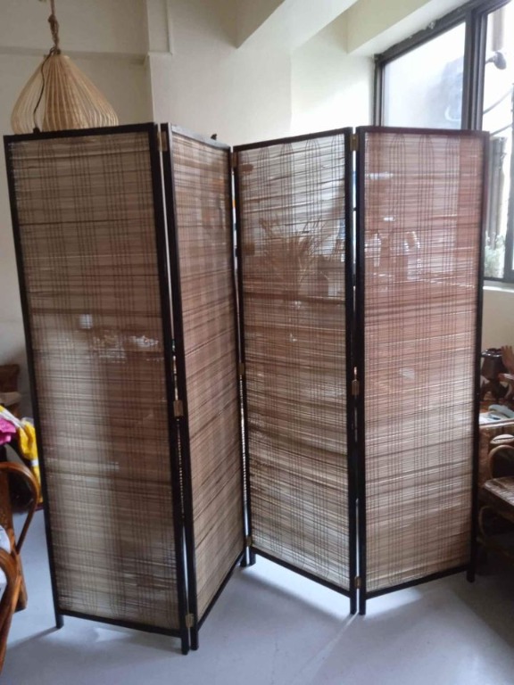 boho panel divider 4 panels 6feet tall, Furniture & Home Living, Home ...