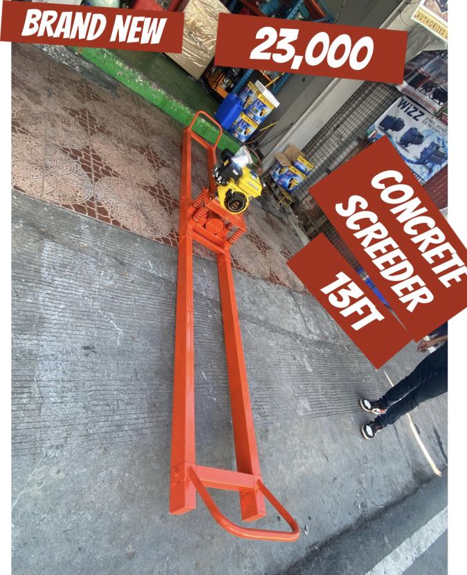 Brand New Concrete Screeder 13ft, Commercial & Industrial, Construction ...