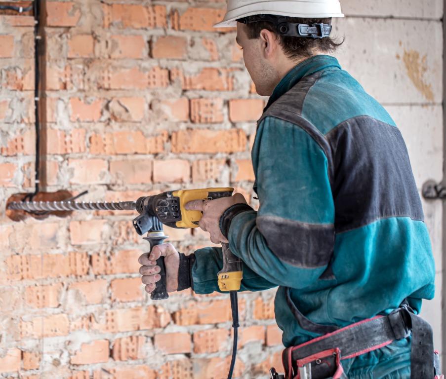 Brick Wall | Cement Wall | Cinder Block Wall| Hacking Works| Wall/Floor ...