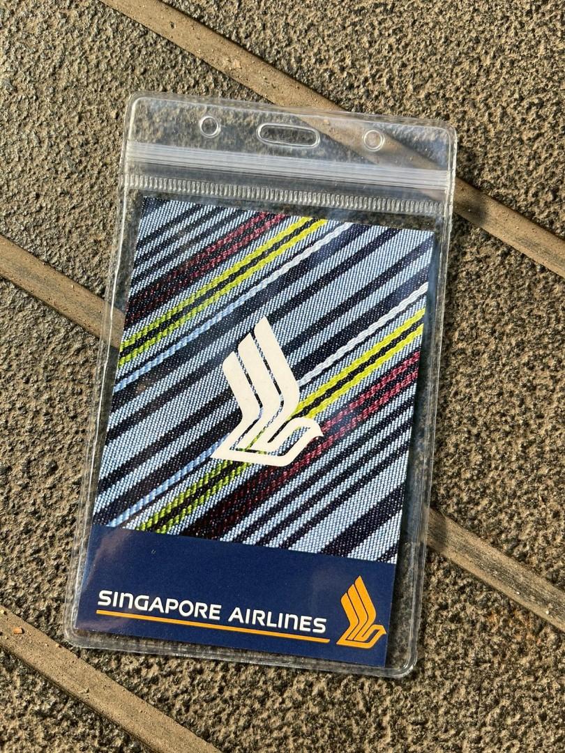 SIA Cabin Crew Baggage Tag (Customised Name), Hobbies & Toys, Travel ...