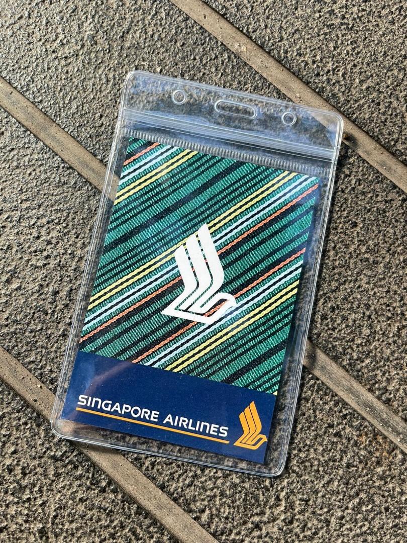 SIA Cabin Crew Luggage Tag (Customised Name), Hobbies & Toys, Travel ...