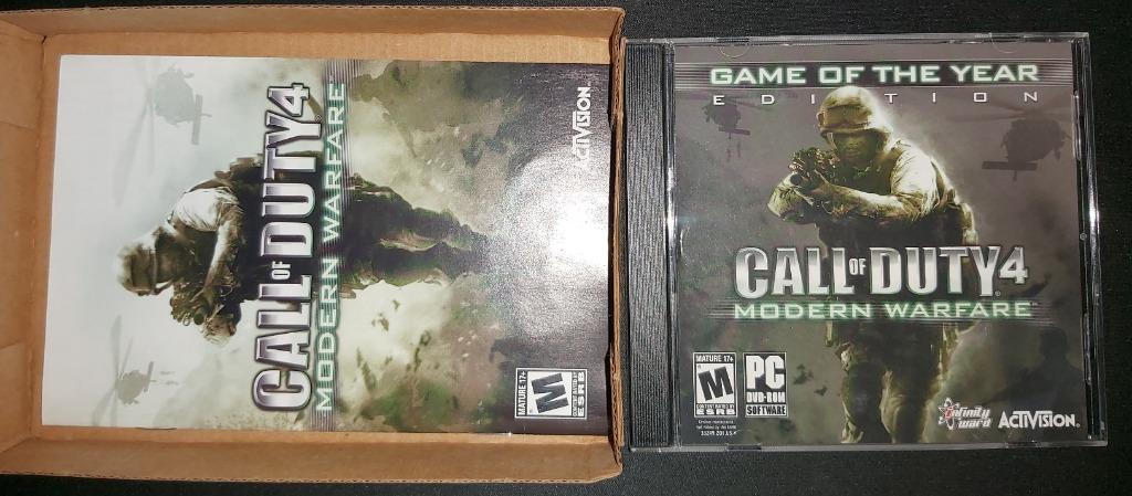 Call of Duty 4 Modern Warfare Game of the Year Edition (PC), Hobbies ...