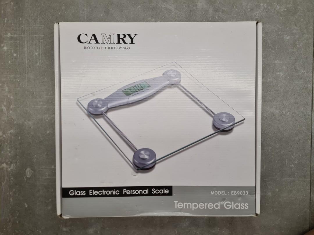 Camry Tempered Glass Electronic Weighing Scale, Health & Nutrition ...