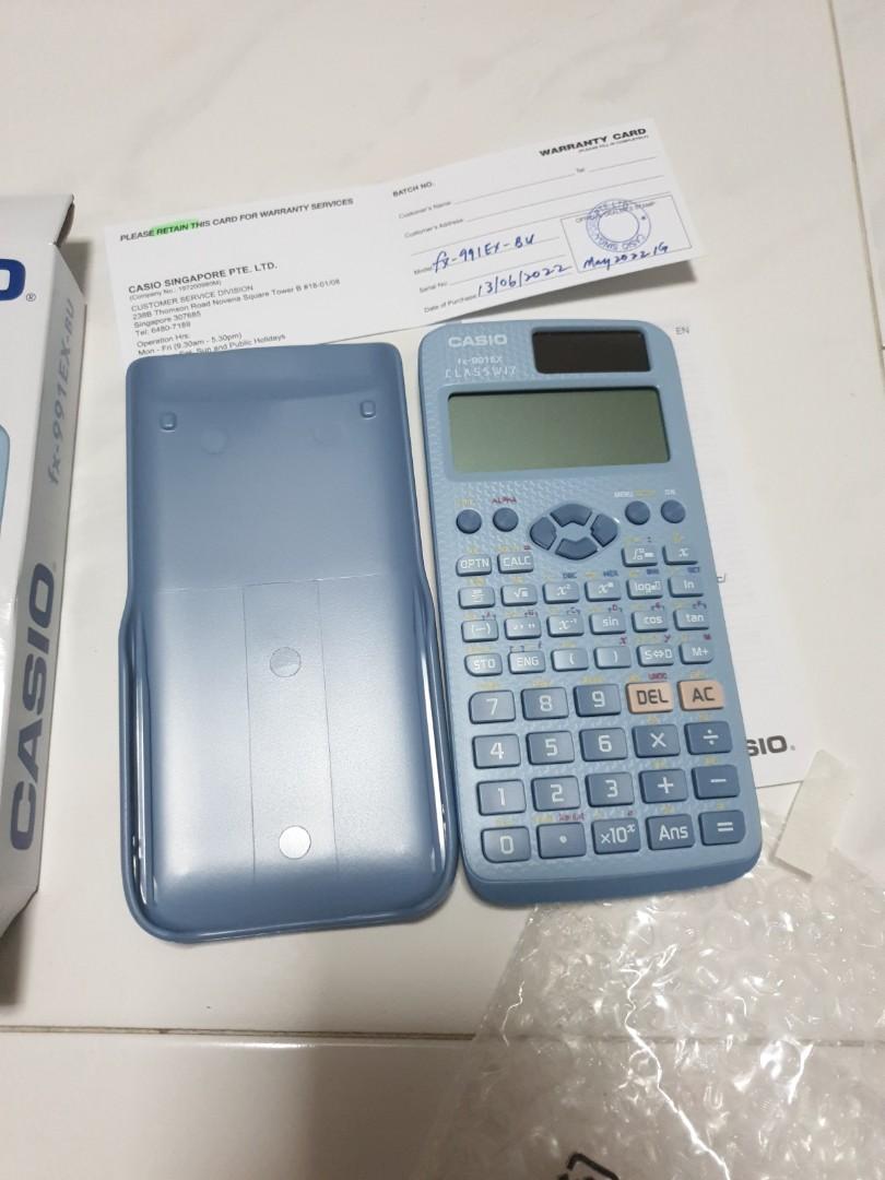 Casio FX-991EX-BU, Hobbies & Toys, Stationery & Craft, Stationery ...