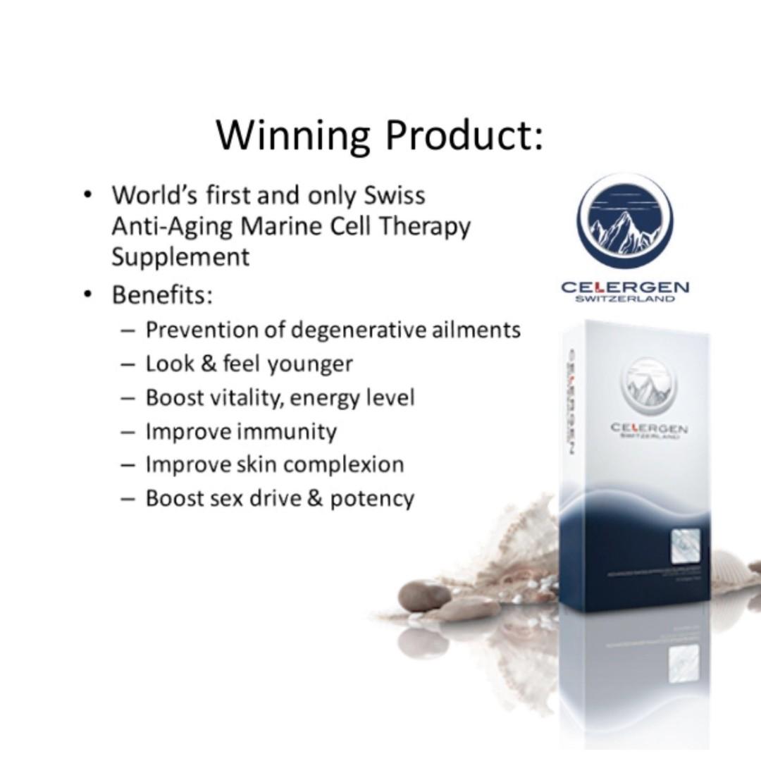 Celergen Switzerland, Health & Nutrition, Health Supplements, Vitamins ...