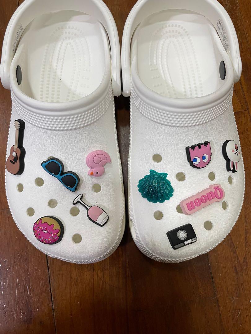 Crocs jibbitz, Women's Fashion, Footwear, Flipflops and Slides on Carousell