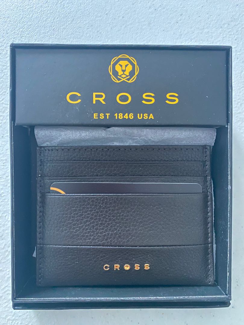 Cross Card Wallet, Men's Fashion, Watches & Accessories, Wallets & Card ...