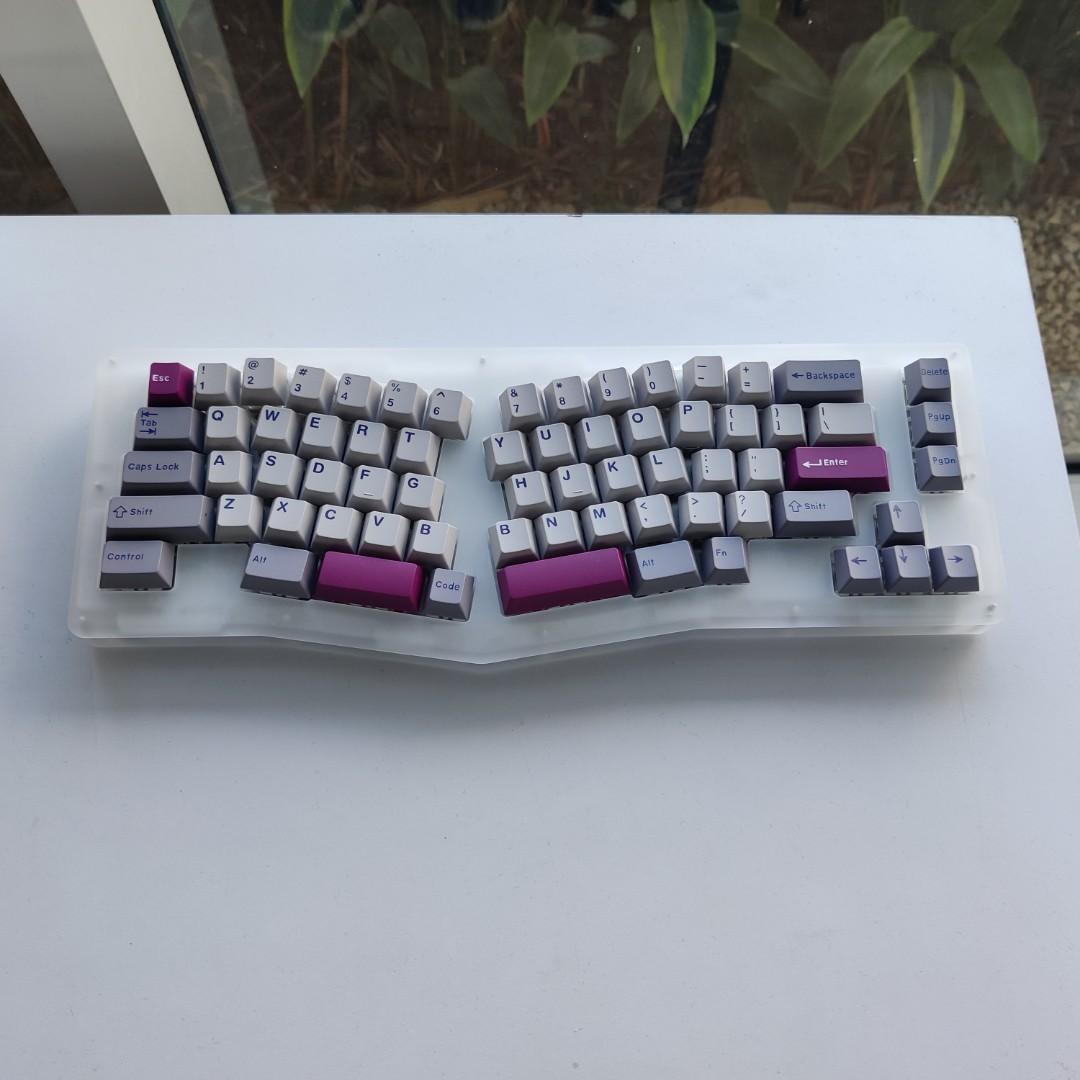 Custom Alice Layout Keyboard, Computers & Tech, Parts & Accessories ...