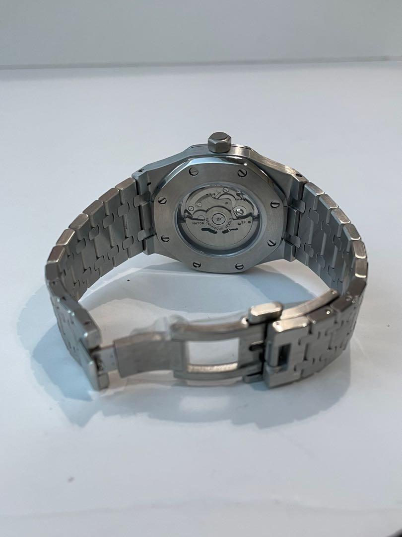 Custom Seiko Mod Skeleton AP, Men's Fashion, Watches & Accessories ...