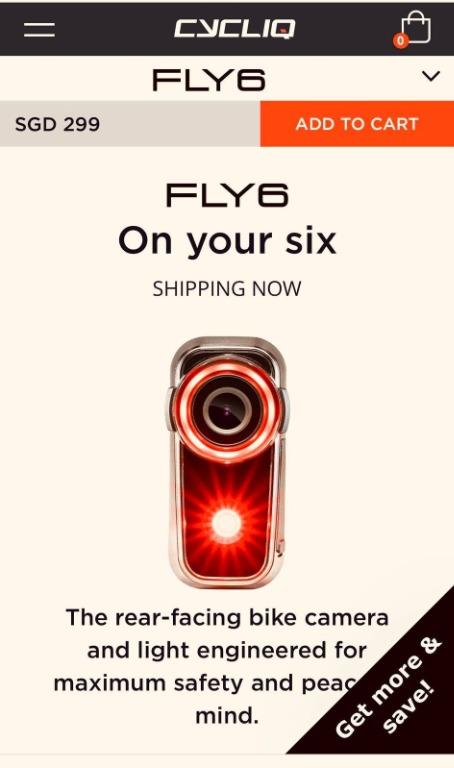 Cycliq Fly6 Gen 3. New, Sports Equipment, Bicycles & Parts, Parts ...