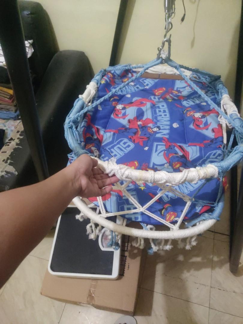 Duyan with metal stand (Up down machine not included), Babies & Kids ...