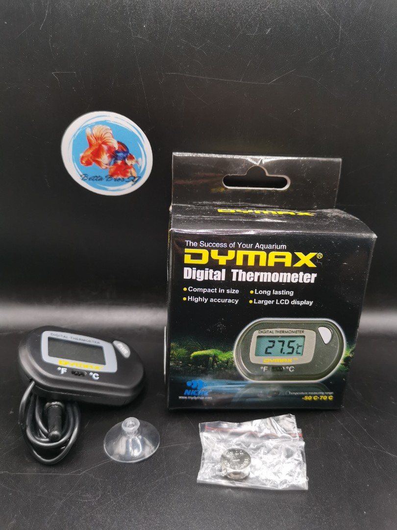 Dymax Digital Thermometer, Pet Supplies, Homes & Other Pet Accessories on Carousell