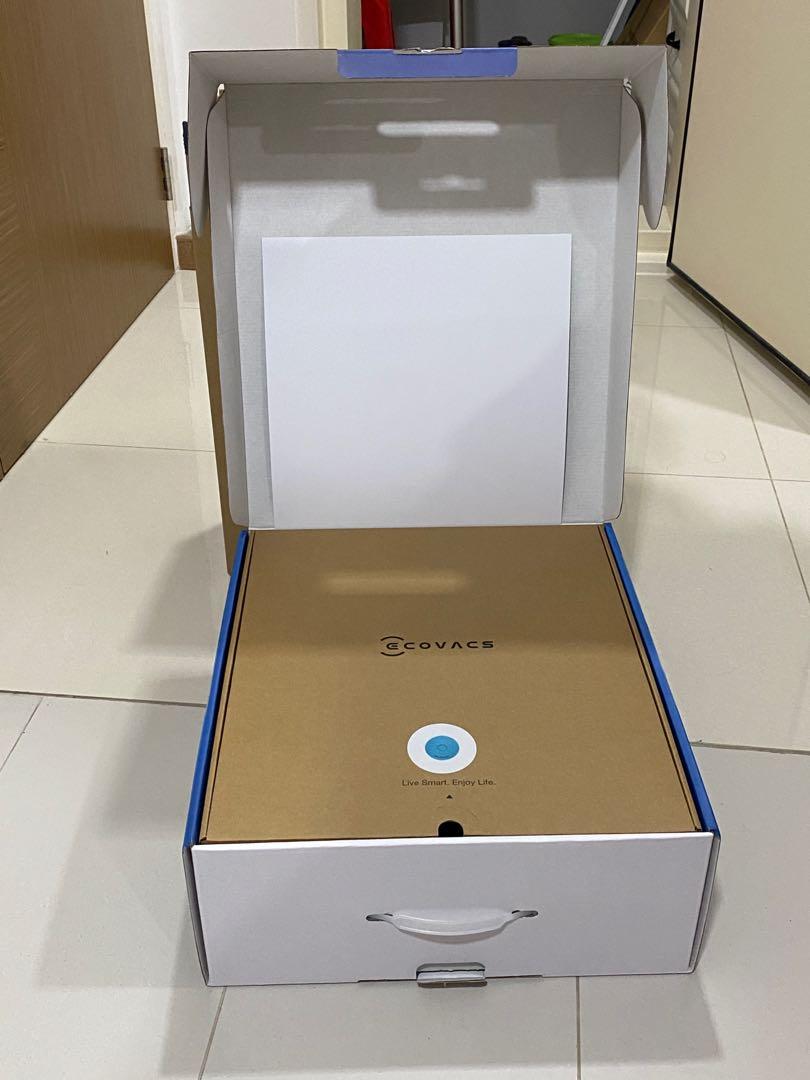 Ecovac Deebot robot vacuum empty box, Furniture & Home Living, Home ...