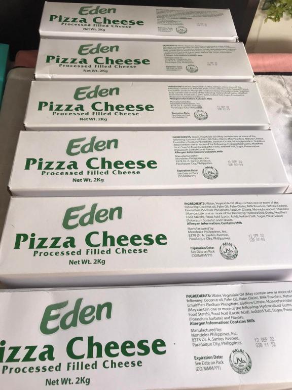 Eden Pizza Cheese 2KGS, Food & Drinks, Chilled & Frozen Food on Carousell