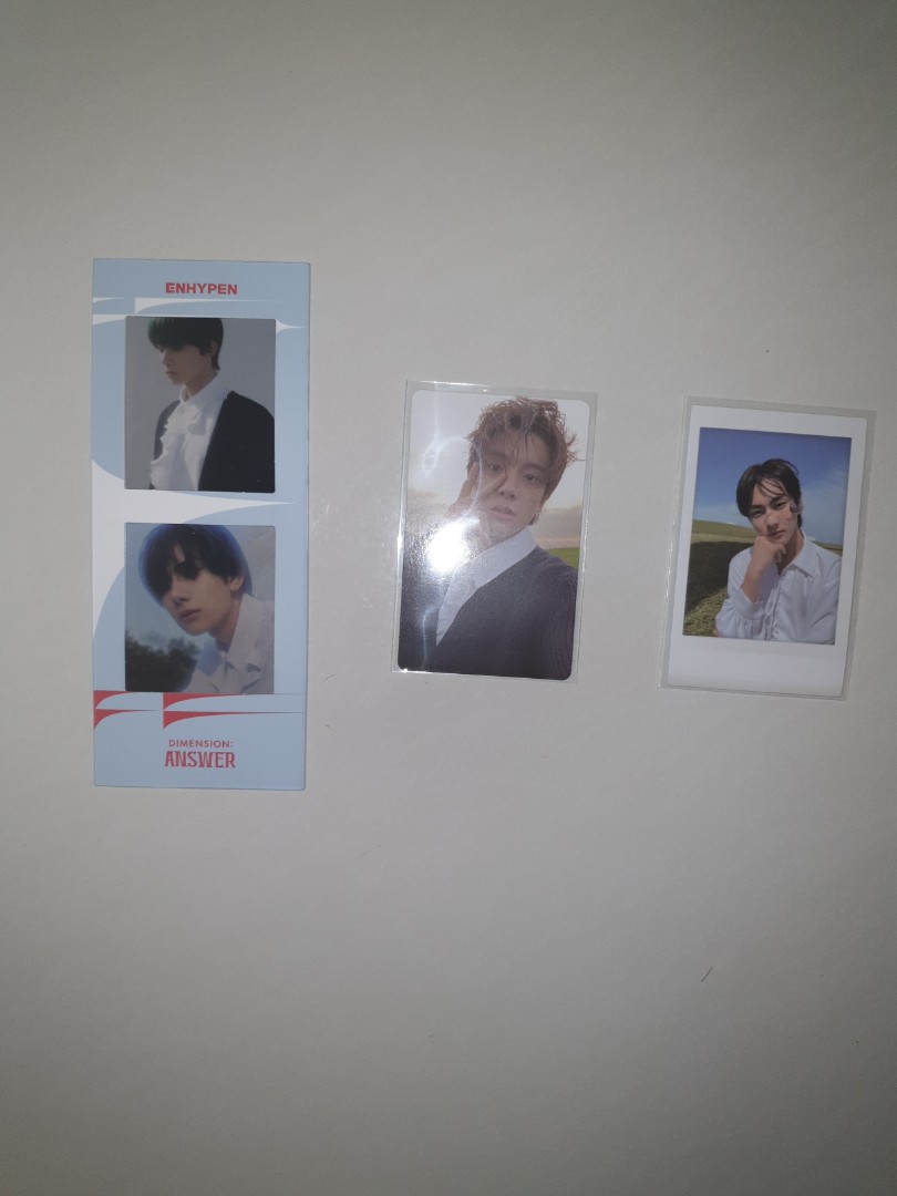 Enhypen dimensions answer pc (heeseung, jake,jungwon flower ), Hobbies ...