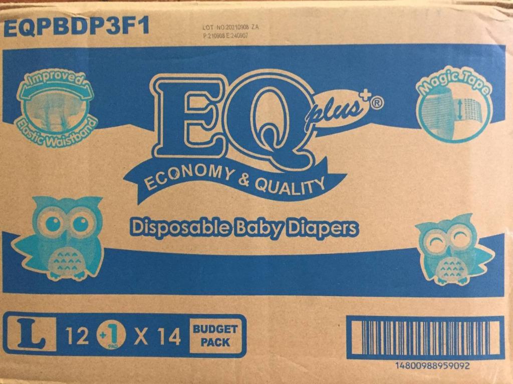 EQ Diaper L, Babies & Kids, Bathing & Changing, Diapers & Baby Wipes on ...