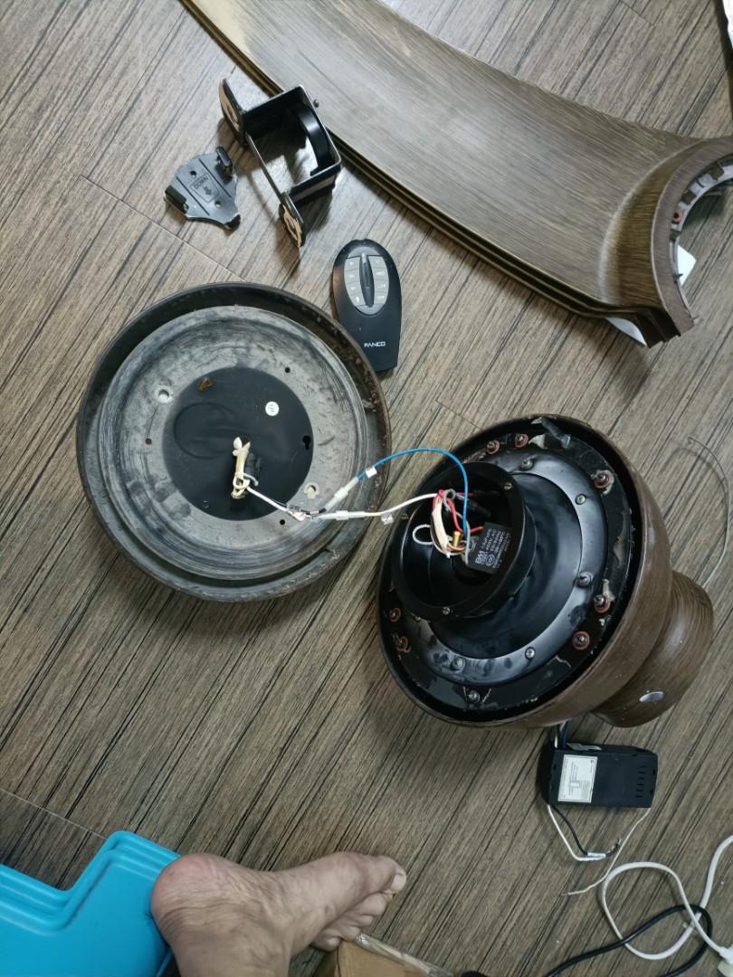 Fanco acon with led light 52 inch, Furniture & Home Living, Lighting ...