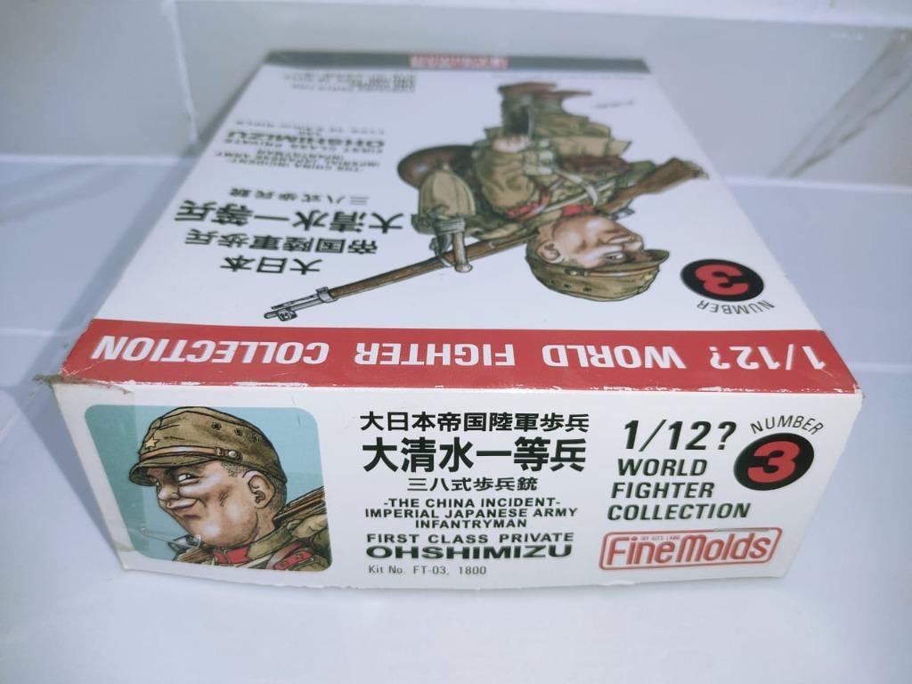 FINEMOLDS WORLD FIGHTER COLLECTION - IMPERIAL JAPANESE ARMY INFANTRYMAN ...