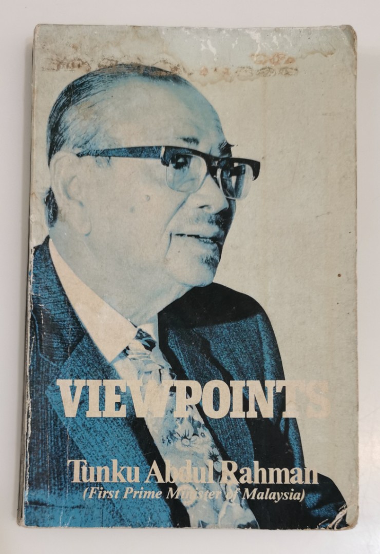 FIRST EDITION. Tunku Abdul Rahman. VIEWPOINTS, Hobbies & Toys, Books ...