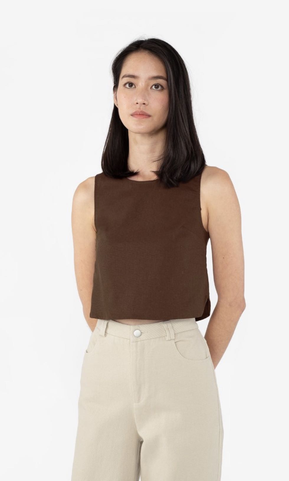 FTO Sonya Top, Women's Fashion, Tops, Sleeveless on Carousell