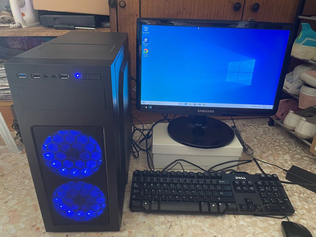 Full Set Desktop (VERY NEW), Computers & Tech, Desktops on Carousell