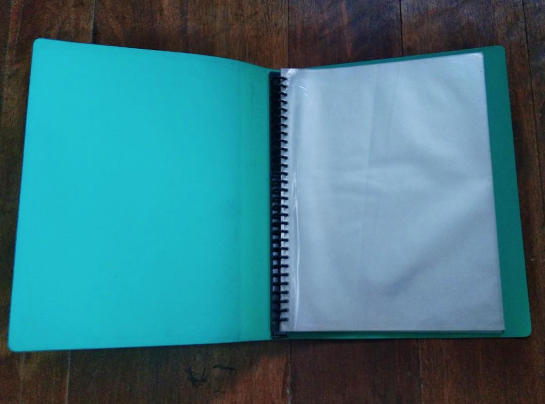Green Ring Binder Folder, Hobbies & Toys, Stationary & Craft ...