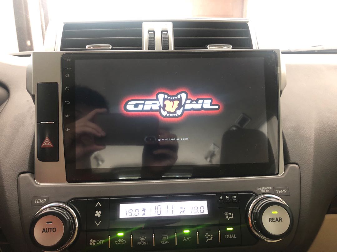 Growl Stereo Headunit for Toyota Land Cruiser Prado 2014-2017, Car ...