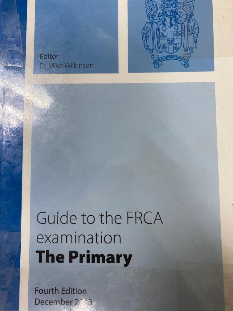 Guide to the FRCA examination (The Primary), Hobbies & Toys, Books ...
