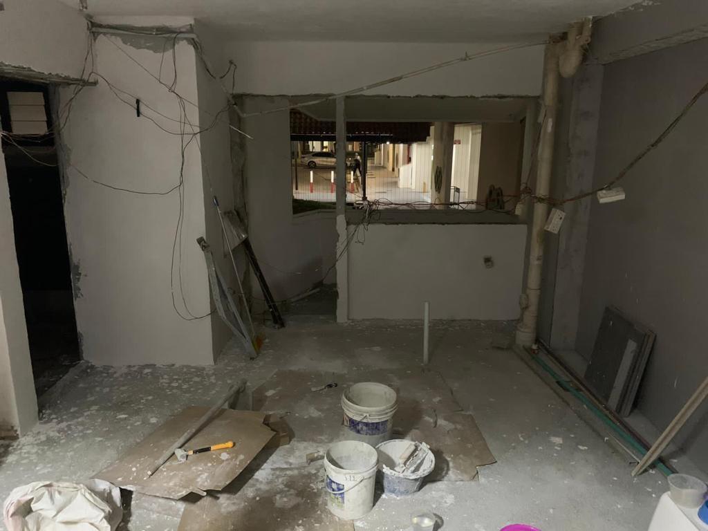 Hacking contractor demolition dismantle, Home Services, Renovations ...