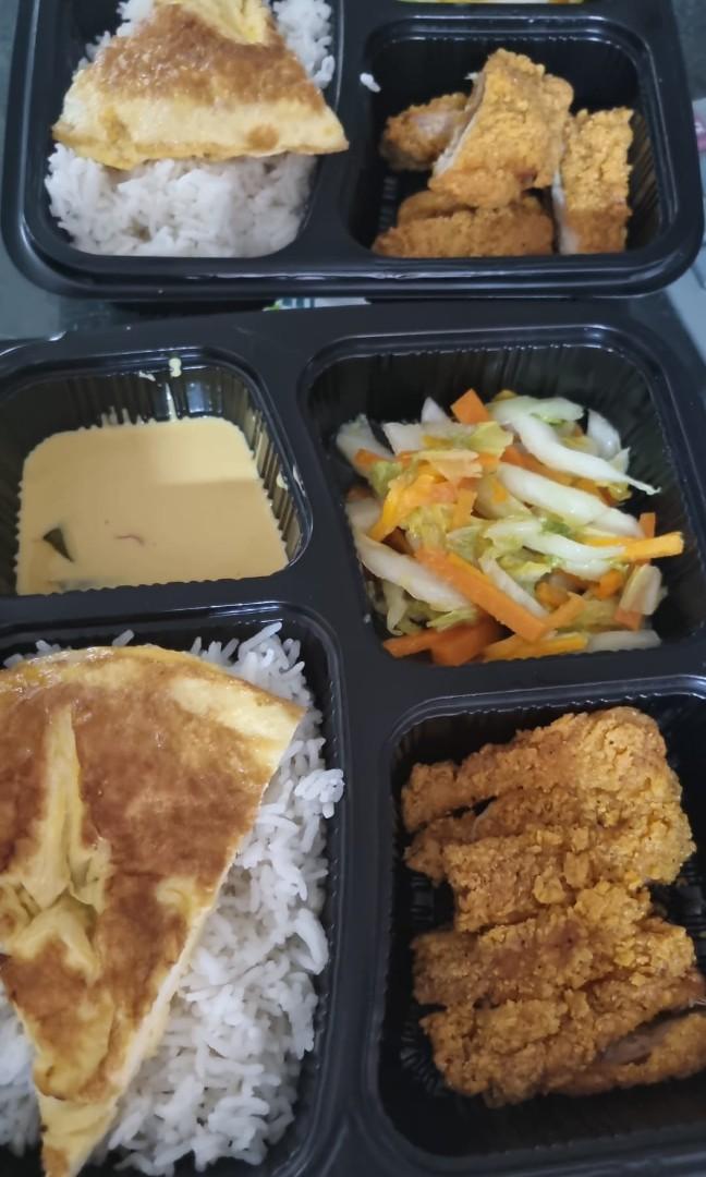 Halal Bento Sets, Food & Drinks, Local Eats on Carousell