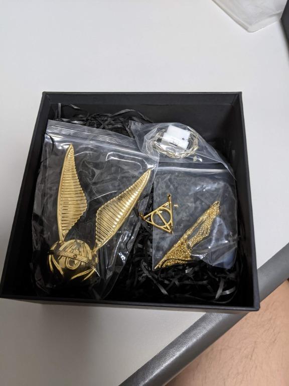 Harry Potter Golden Snitch Engagement Ring Box, Hobbies & Toys ...
