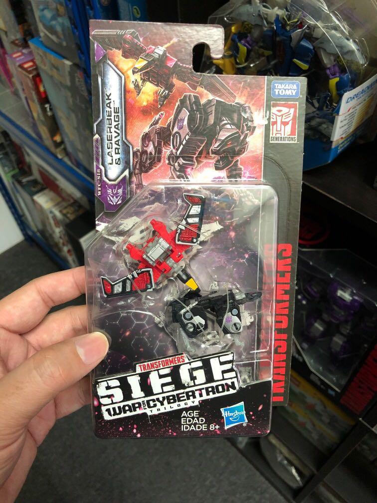 Hasbro Siege War for cybertron , Laserbeak & Ravage, Hobbies & Toys ...