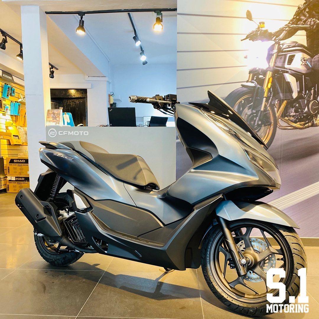 Honda PCX 160, Motorcycles, Motorcycles for Sale, Class 2B on Carousell