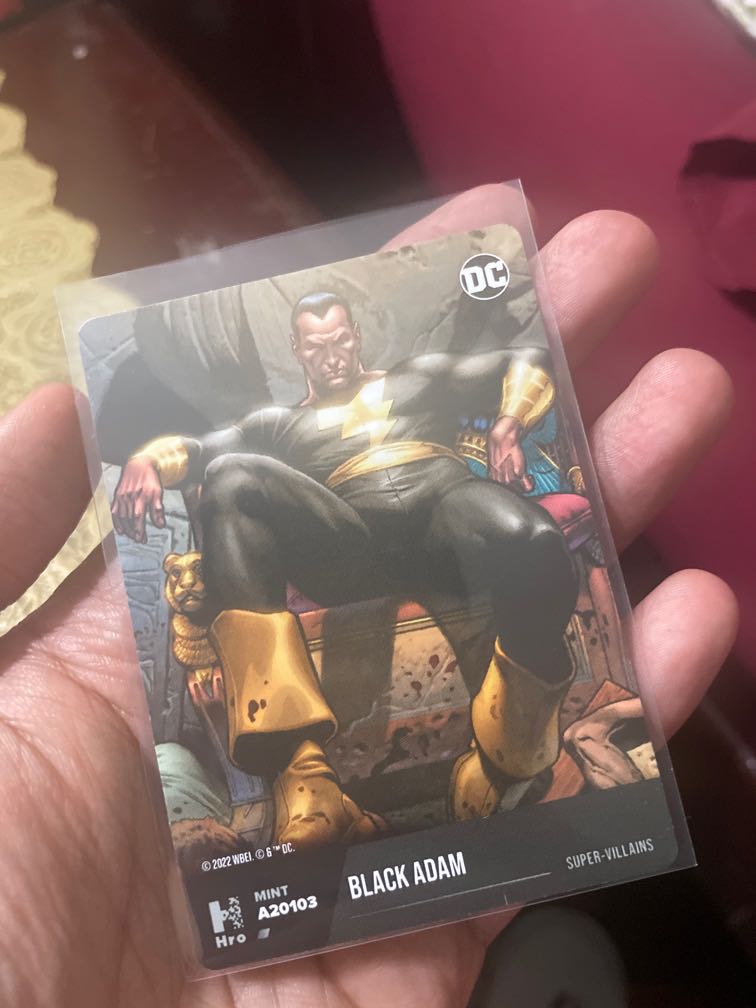 HRO DC HYBRID NFT BLACK ADAM, Hobbies & Toys, Toys & Games on Carousell