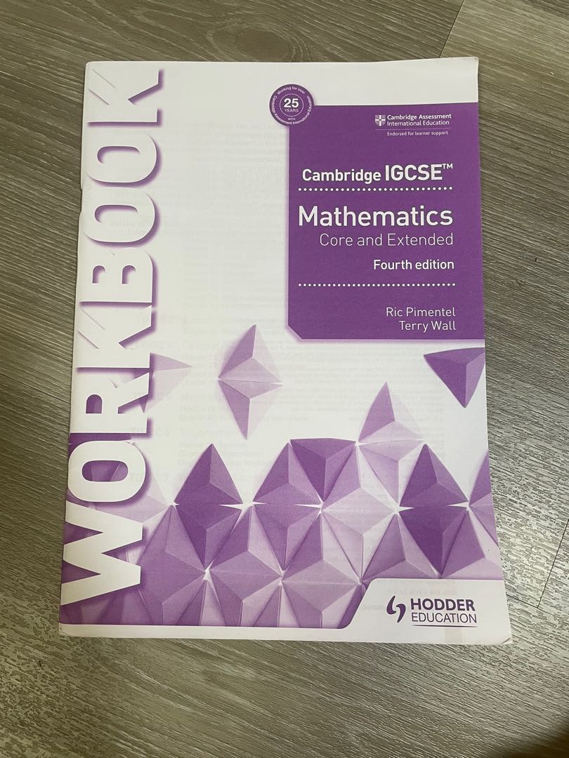 igcse math workbook, 興趣及遊戲, 書本 & 文具, 書本及雜誌 - 補充練習 - Carousell