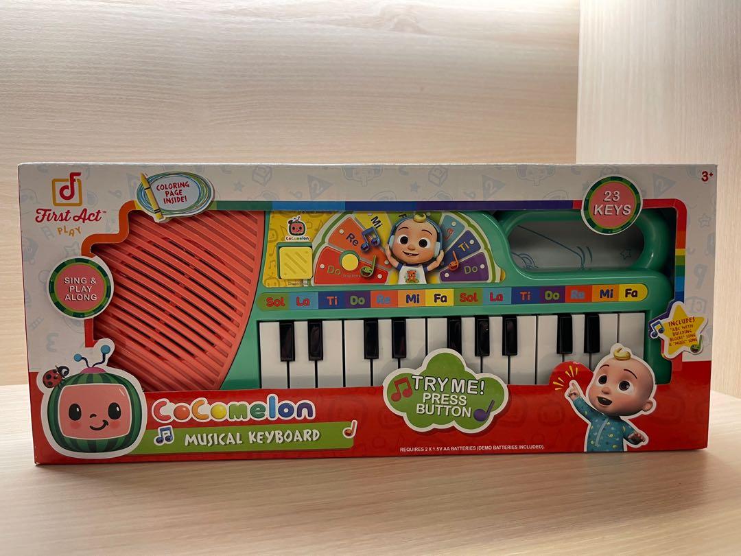 [IN STOCK] Cocomelon Musical Keyboard, Hobbies & Toys, Toys & Games on ...