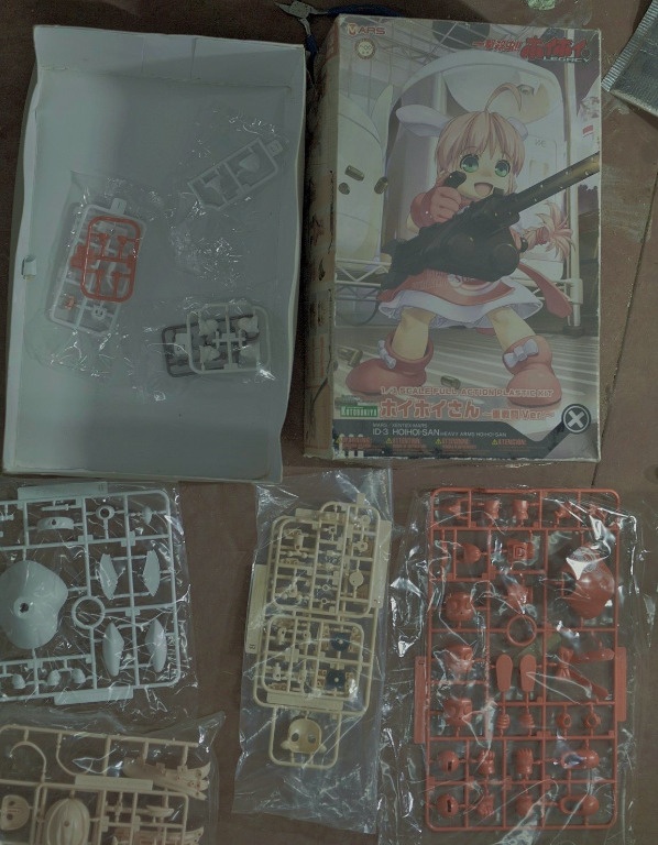 Incomplete-parts only-欠水貼 -欠說明書-壽屋-Kotobukiya一擊殺蟲-小惠惠- 重戰鬥Ver.-1/1-M ...