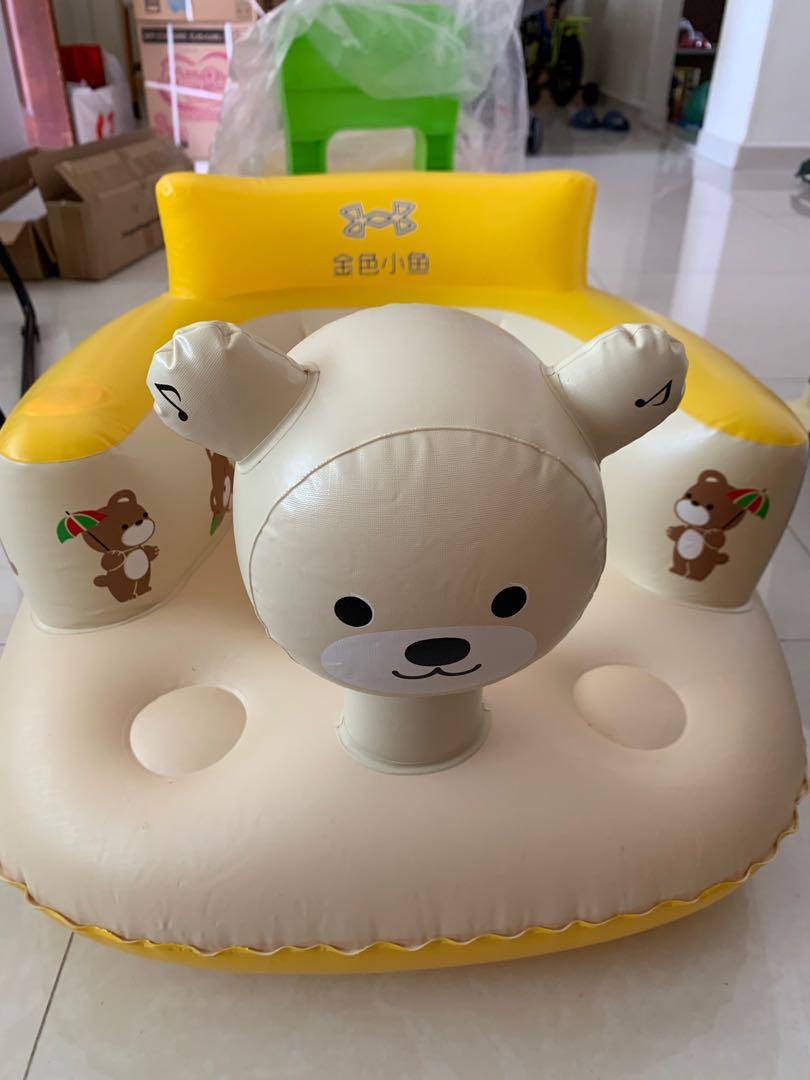 inflatable seat, Babies & Kids, Infant Playtime on Carousell