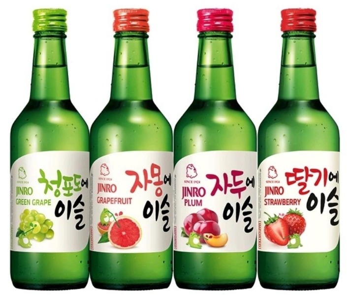 JINRO Soju (360ml) Assorted flavors, Food & Drinks, Alcoholic Beverages ...