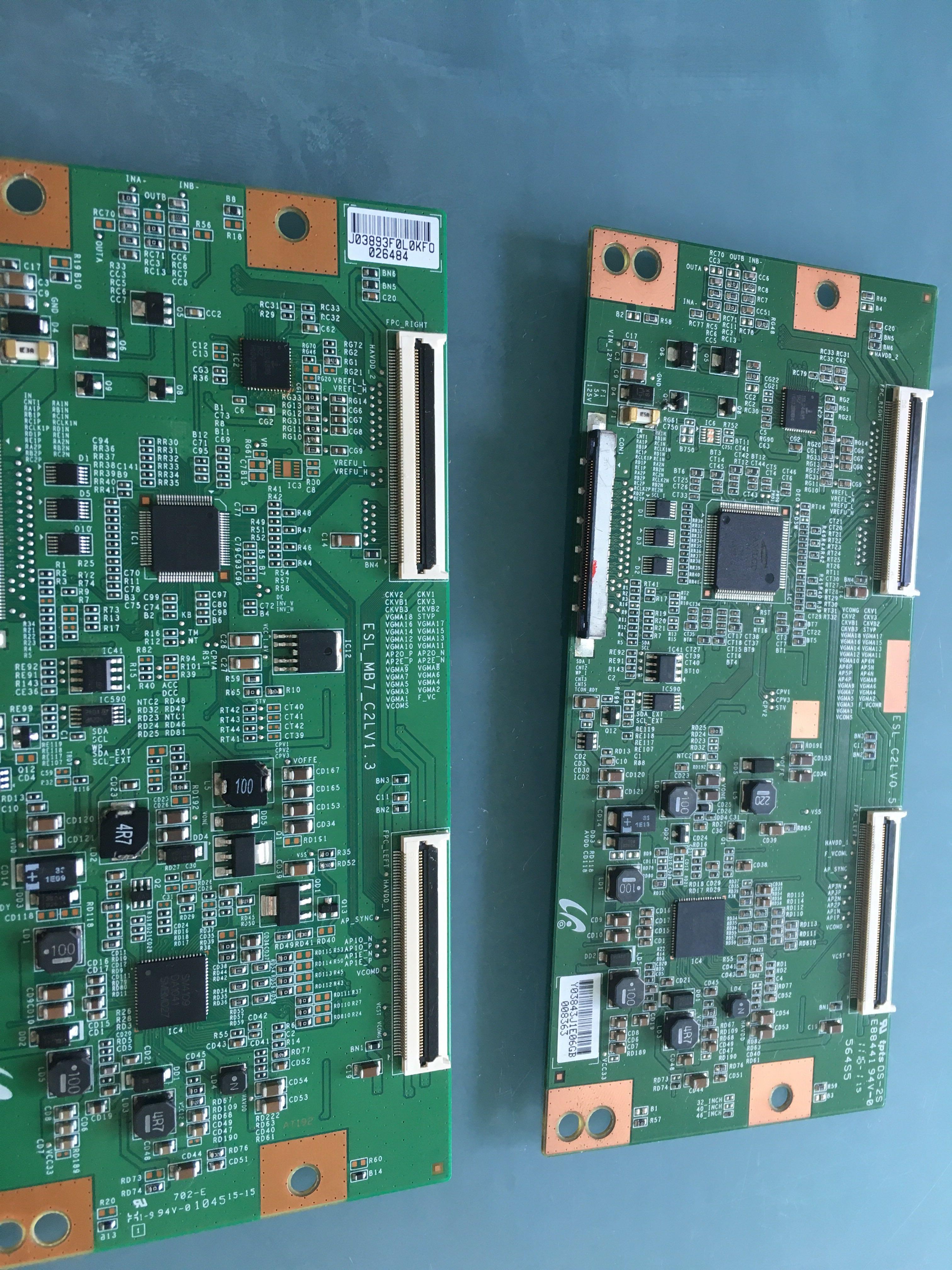 LCD TV parts (T-con, power + motherboard), TV & Home Appliances, TV ...