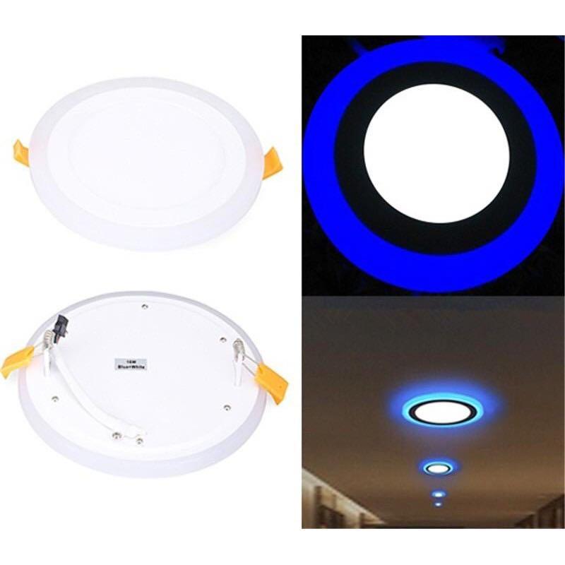 Led Panel Lights Double Color (Blue&White), Furniture & Home Living ...