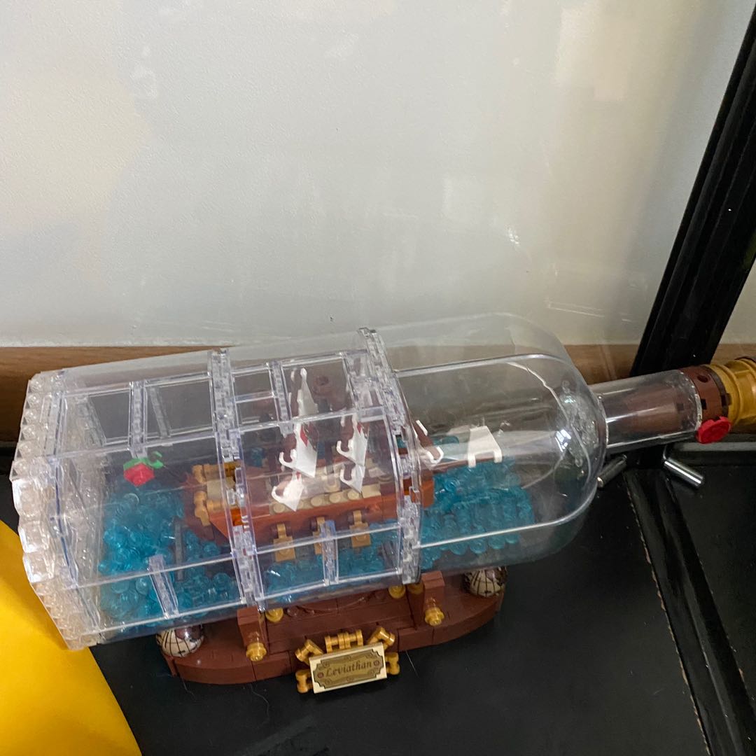 Lego 92177 ship in Bottle building, Hobbies & Toys, Toys & Games on ...