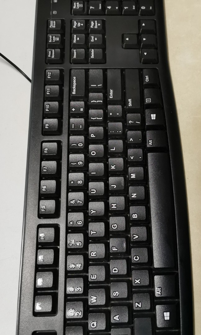 Logitech keyboard, Computers & Tech, Parts & Accessories, Computer ...