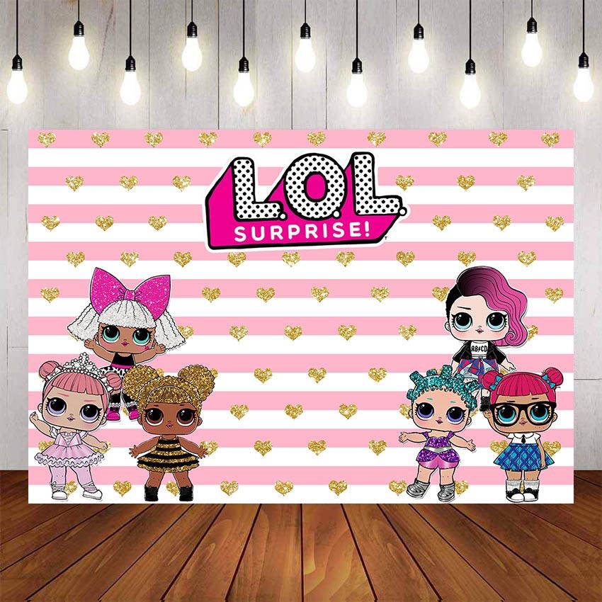 LOL Surprise Backdrop, Furniture & Home Living, Home Decor, Other Home ...