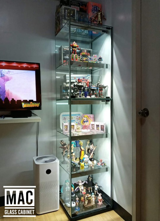 MAC Glass Cabinet Customized Cabinets, Furniture & Home Living ...