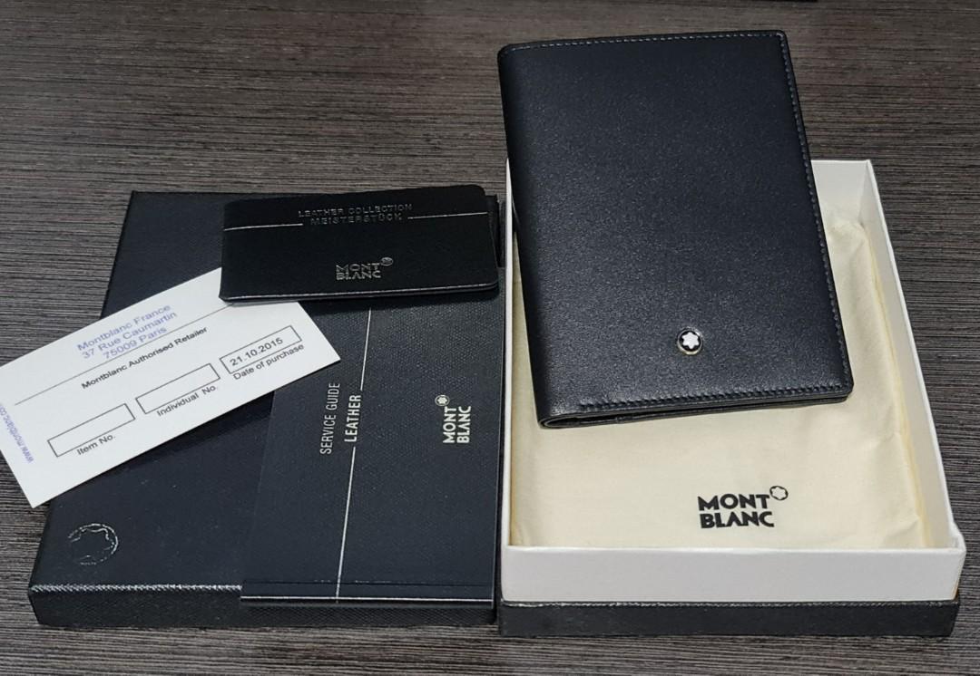 Mont Blanc mini wallet/card holder, Men's Fashion, Watches ...
