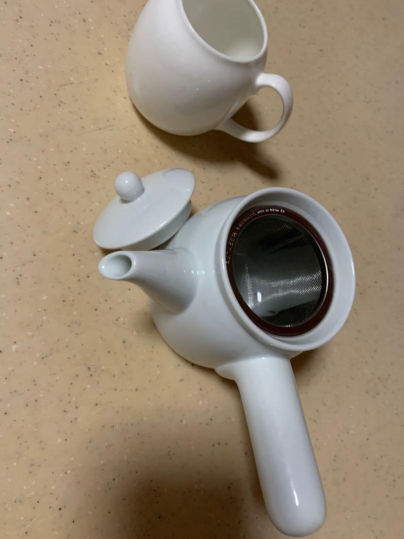 Muji Tea Pot With Cream milk Pot Furniture Home Living Kitchenware muji-tea-pot-with-cream-milk-pot-furniture-home-living-kitchenware