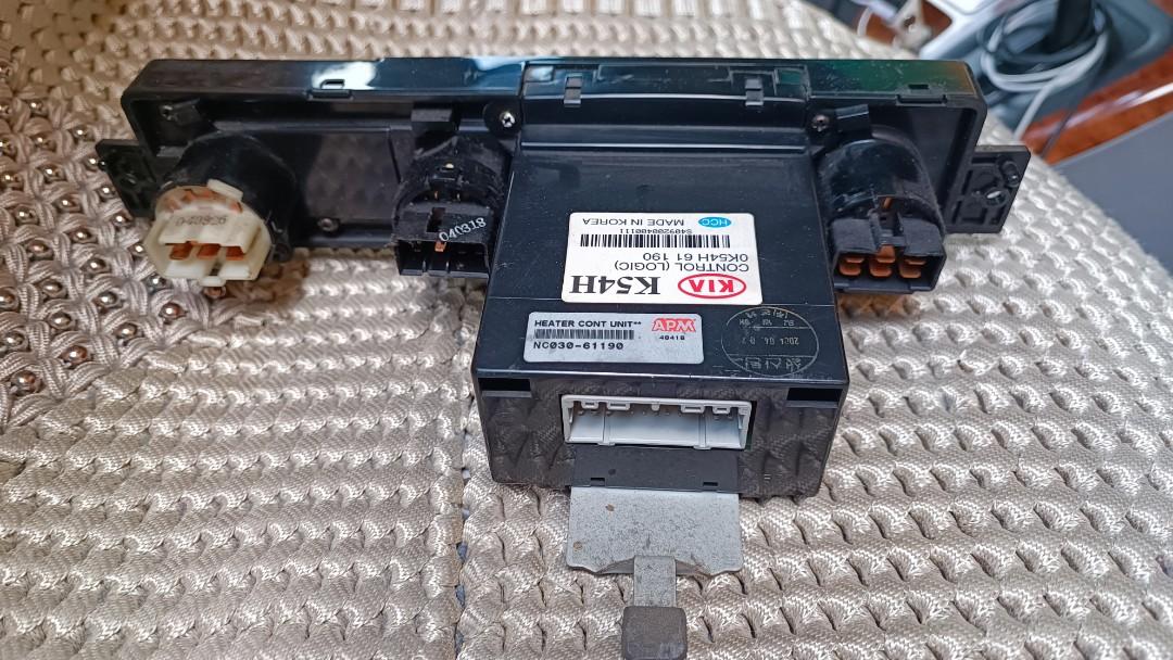 Naza Ria Aircond Control Panel (Used), Auto Accessories on Carousell
