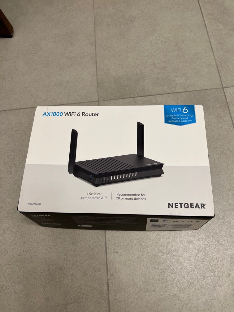 Netgear AX1800 WiFi 6, Computers & Tech, Parts & Accessories ...
