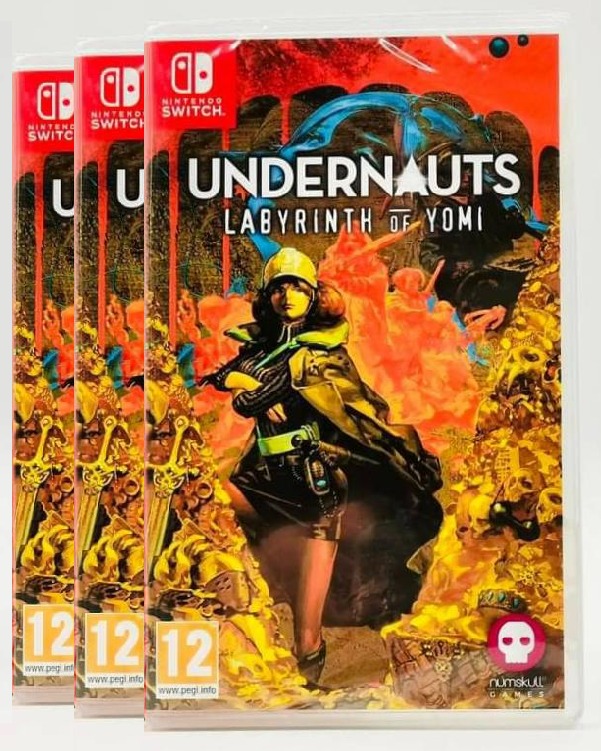NEW AND SEALED Nintendo Switch Game Undernauts Labyrinth of Yomi, Video ...